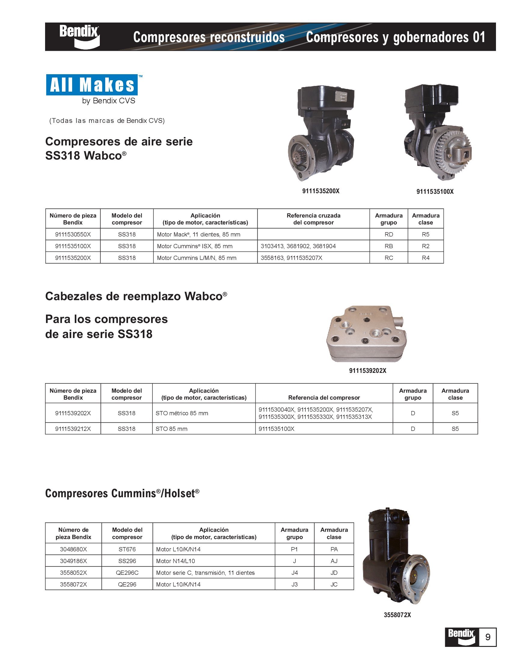 BENDIX CHILE - Catálogo de referencia rápida
